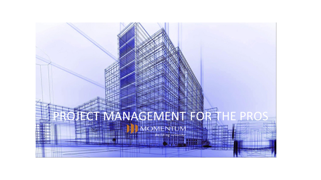 Project Management for the Pros - IFMA Knowledge Library